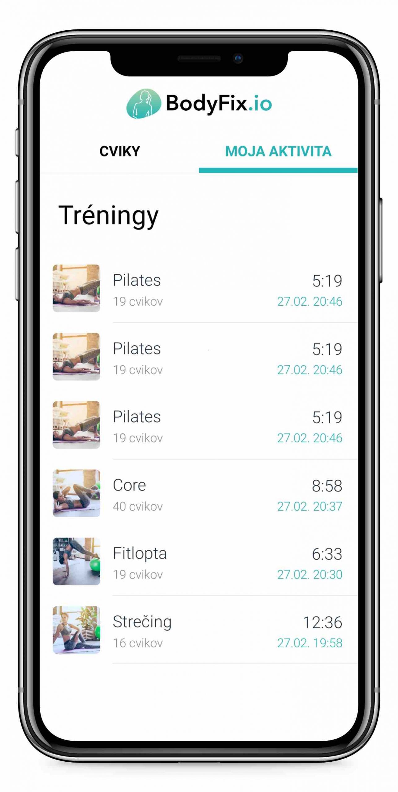 BodyFix.io | Prvá aplikácia, ktorá zmení vaše telo.